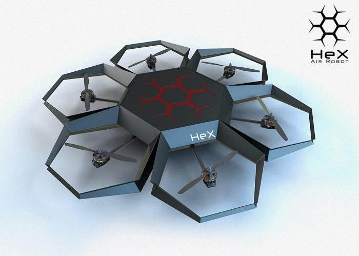 Un nanocopter stampato in 3d e pilotabile da smartphone - DronEzine